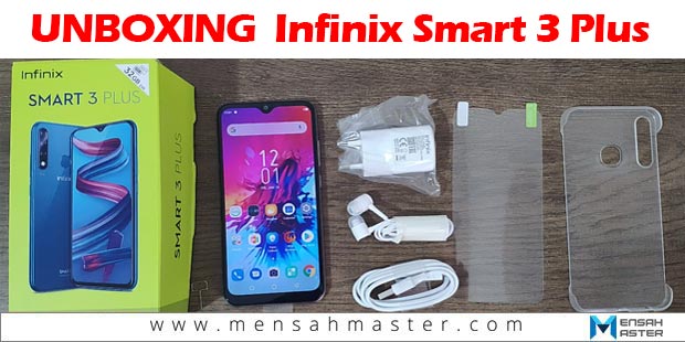 Vidéo de déballage Infinix Smart 3 Plus en Français / Anglais